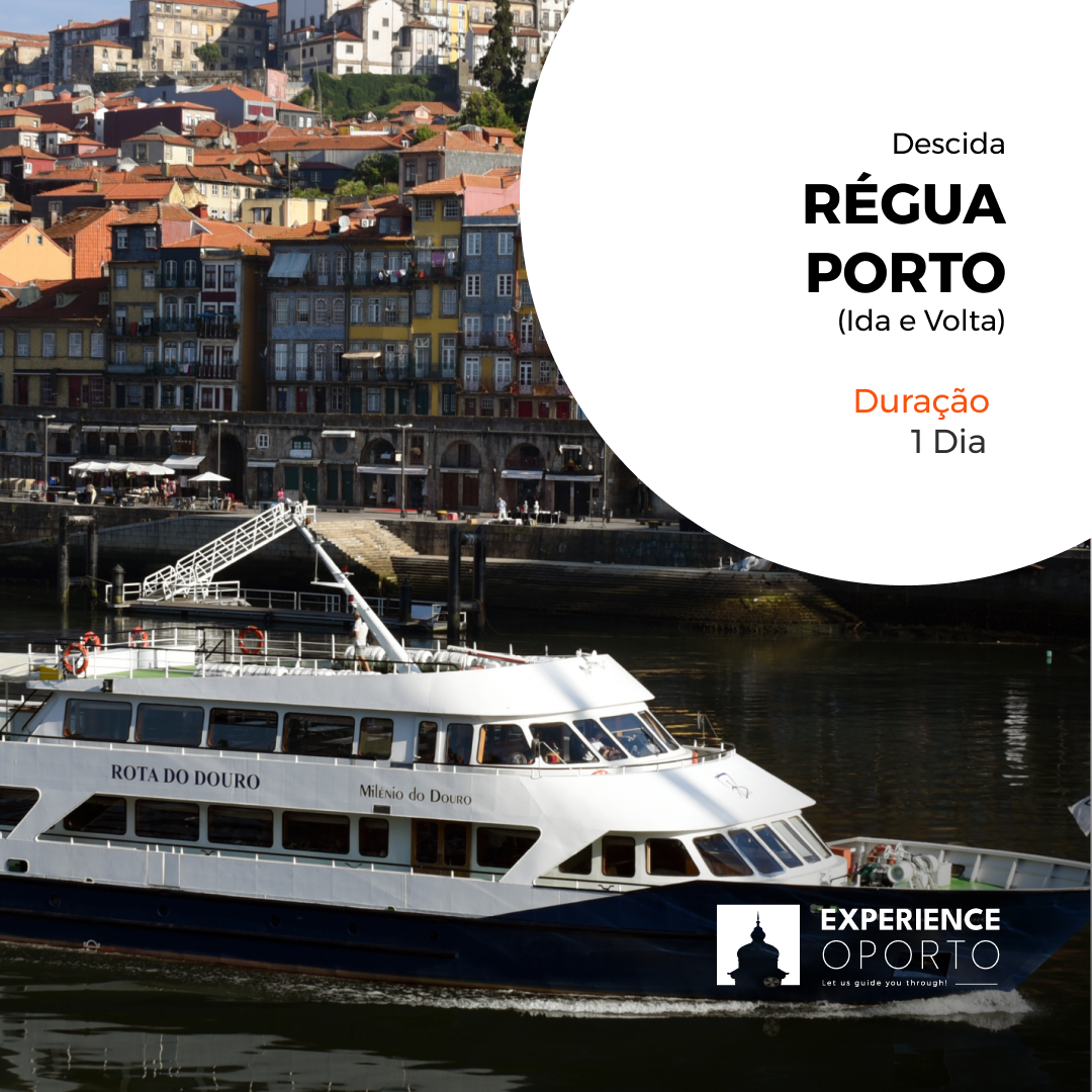 Rota do Douro - Régua ao Porto (ida e volta) (Descida) - Experience Oporto